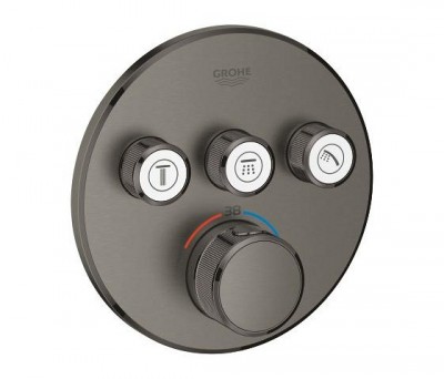 GROHE GROHTHERM SMARTCONTROL TERMOSZTÁT FALSÍK MÖGÖTTI TELEPÍTÉSHEZ, 3 ...