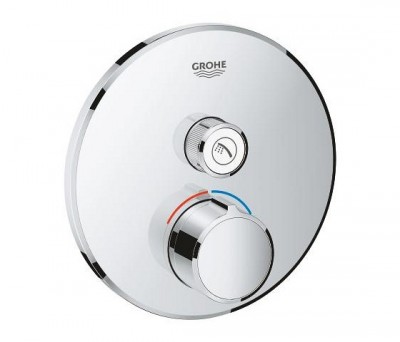 GROHE SMARTCONTROL FALSÍK MÖGÖTTI KEVERŐ 1 FOGYASZTÓRA KRÓM 29144000 ...