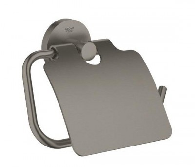 GROHE ESSENTIALS TOALETTPAPÍR-TARTÓ BRUSHED HARD GRAPHITE 40367AL1 WC ...