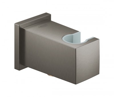 GROHE EUPHORIA CUBE FALI CSATLAKOZÓ KÖNYÖK, 1/2" BRUSHED HARD GRAPHITE ...